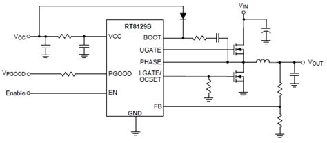Rt8129b High Efficiency Single Synchronous Buck Pwm Controller Richtek Technology