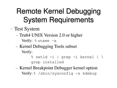 ppt ladebug kernel debugging tutorial powerpoint presentation free
