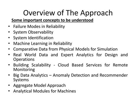 A Practical Approach To Predictive Asset Management Ehm Data Driven