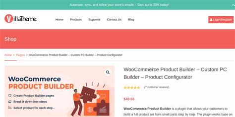 Woocommerce Product Builder Premium Pluginsforwp