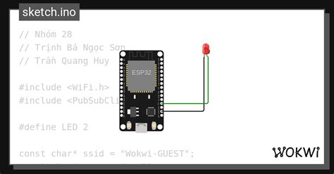 Bài Tập Mqtt Nhận Cảnh Báo Wokwi Esp32 Stm32 Arduino Simulator Bài Tập Mqtt Nhận Cảnh Báo Wokwi Esp32 Stm32 Arduino Simulator