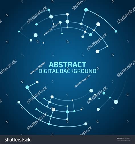 Technology Background Abstract Digital Illustration Vector Stock Vector Royalty Free