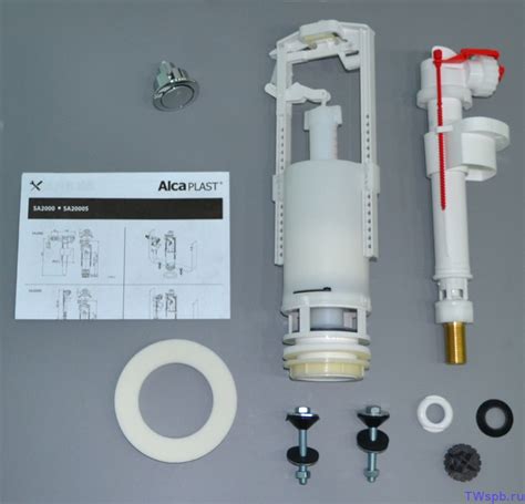 Alcaplast SA2000SK-1/2 Арматура «старт/стоп» для унитаза — T-WAY