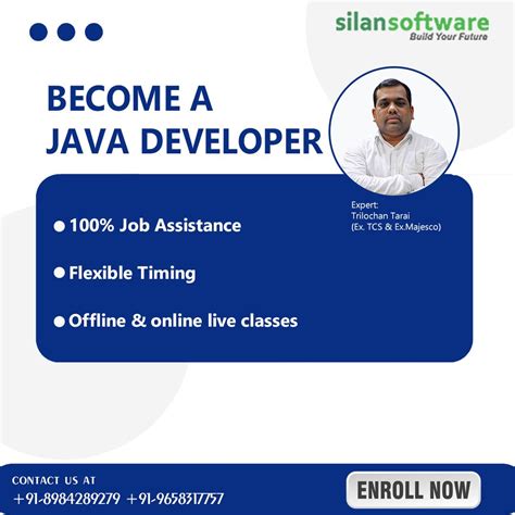 Silan Software Pvt Ltd On Linkedin Javadeveloper Jobassistance Expertguidance Enrollnow