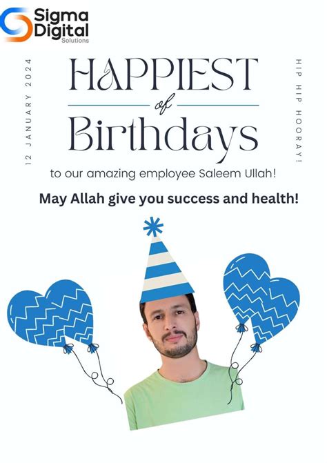 Hr Sigma Digital Solutions On Linkedin Saleem Ullah On Your Special