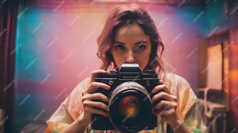 Premium Photo Vintage Light Leaks Effect Overlay Retro Bright Colorful Iridescent Overlays