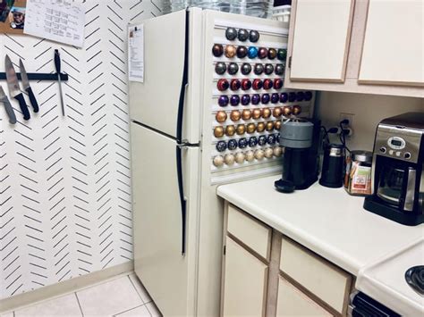 Vertuo Pod Storage Solution In A Tiny Galley Style Kitchen R Nespresso