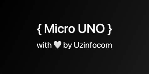 Micro Uno Assets Instruction Set Pdf At Main Uzinfocom Org Micro Uno GitHub