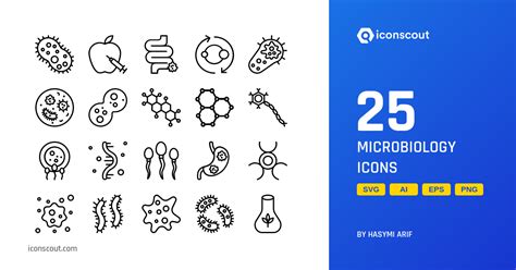 Download Microbiology Icon Pack Available In Svg Png And Icon Fonts