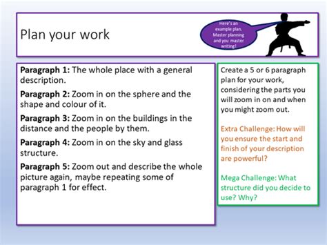 Aqa English Language Paper 1 Section B Planning Lesson Teaching Resources