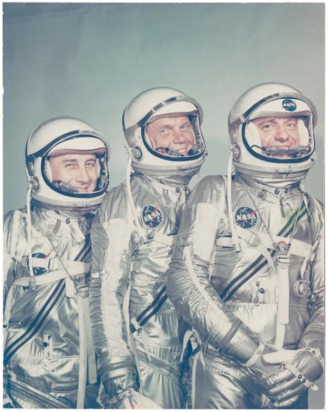Bonhams Cornette De Saint Cyr Project Mercury Stunning Portrait Of The First Three Americans