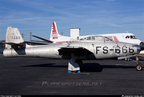 46 0666 United States Air Force Republic P 84b Thunderjet Photo By Jan