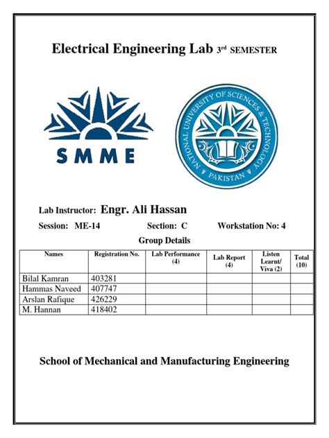 ee lab 2 final pdf series and parallel circuits electrical