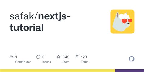 GitHub Safak Nextjs Tutorial