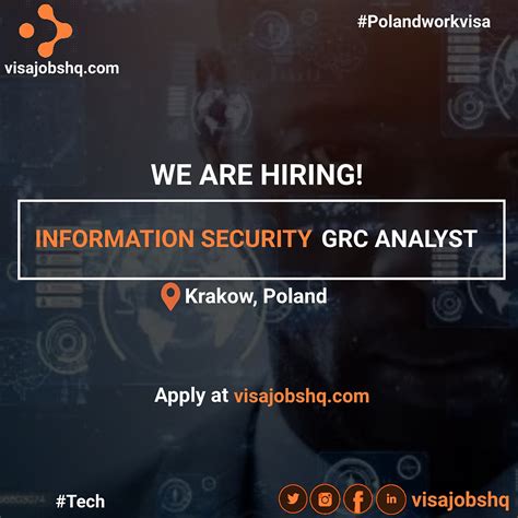 Information Security Grc Analyst Relocate To Poland With Work Visa