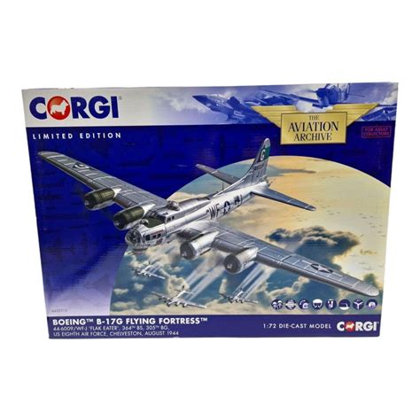 Corgi Aviation Archive 172 Boeing B 17g Flying Fortress Flak Eater Li