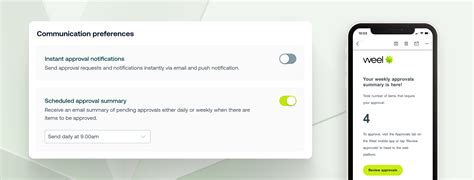 How To Turn Off Instant Approval Notifications Weel Help Centre