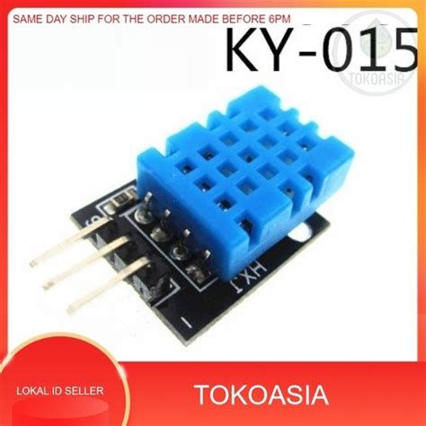 Ky 015 Single Bus Dht11 Digital Temperature And Humidity Sensor For