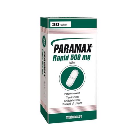 Paramax Rapid 500 Mg 30 Tabletsparamax Rapid 500 Mg 30 Tabletten