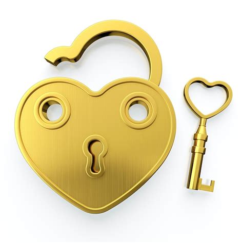Premium Photo Golden Padlock