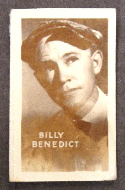 1948 Attore Billy Benedict Topps Magic Photo Carta Da Scambio Eur 3486 Picclick It