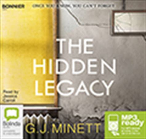 Buy Hidden Legacy By Gj Minett Audio Books Sanity