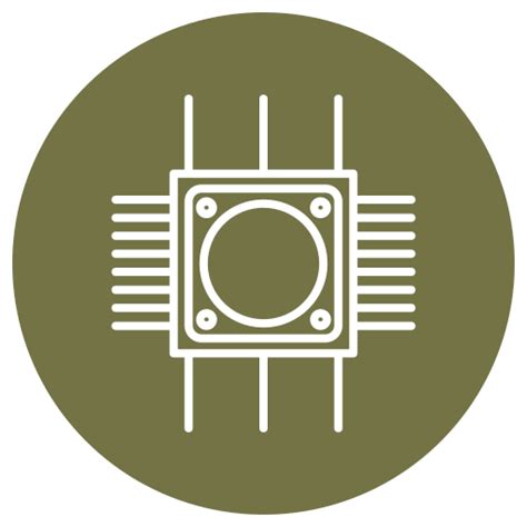 Processor Generic Color Fill Icon