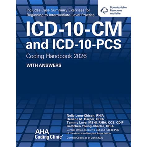 Icd 10 Cm And Icd 10 Pcs Coding Handbook 2026 With Answers