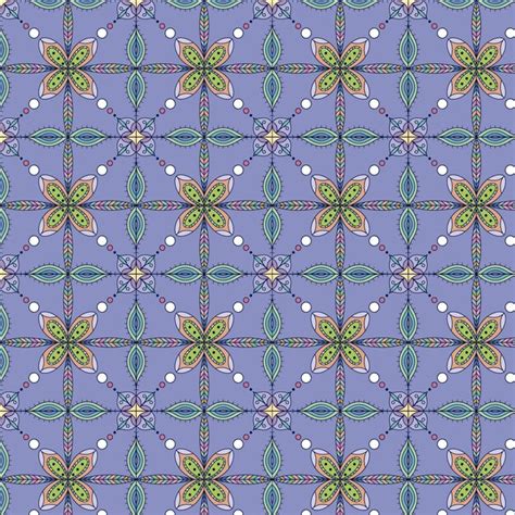 Premium Vector Floral Mosaic Background Design