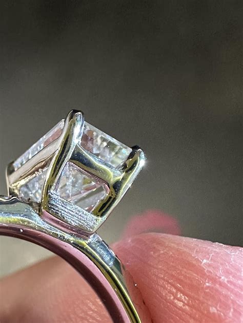 Just Received My Ring Back From Resizing Cleaning And Now It Has This