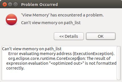 C Gdb Debug Using Eclipse CDT Not Able To Show Correctly Varibles Values Stack Overflow