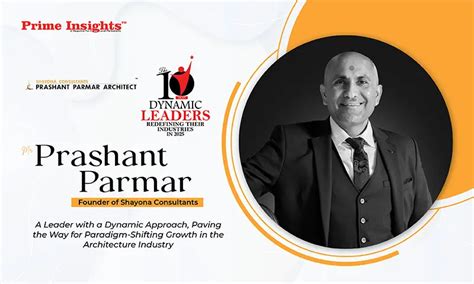 Mr Prashant Parmar Founder Shayona Consultants