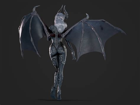 3d Model Succubus Game Ready Vr Ar Low Poly Rigged Animated Cgtrader