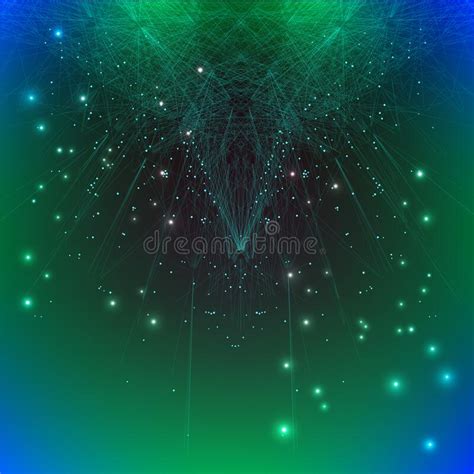 Data Sorting Abstract Vector Illustration Futuristic Hud Stock Illustration Illustration Of