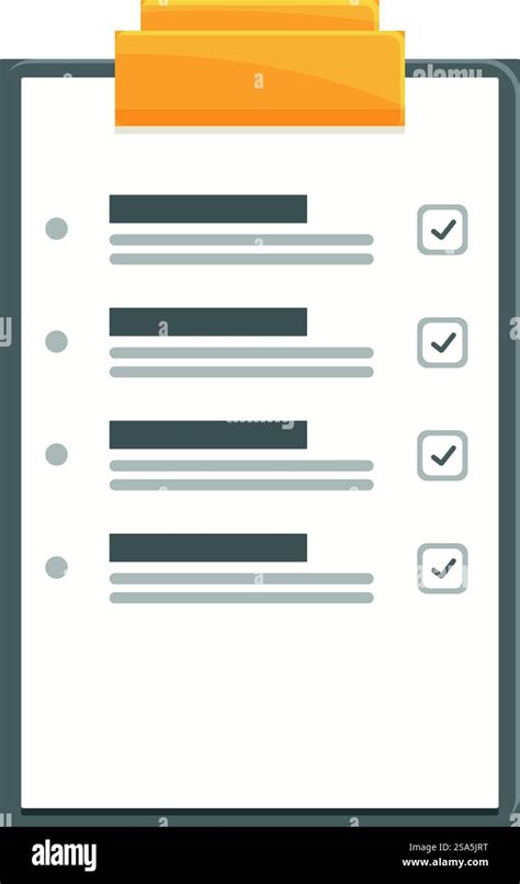 clipboard is showing a checklist with check marks representing task