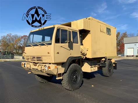 1998 Stewart And Stevenson Lmtv M1079 2 12 Ton 4x4 Camper Truck