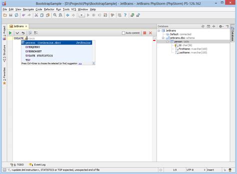 Working With Windows Azure Sql Database In Phpstorm The Webide Blog