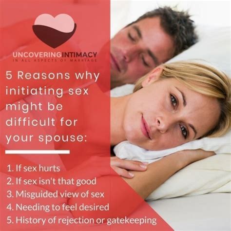 Why Is Initiating Sex So Difficult Uncovering Intimacy