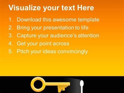 Key Solution Security PowerPoint Templates And PowerPoint Themes 0512