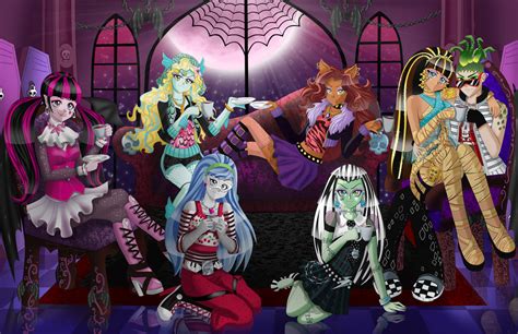 Tea Time Monster High By Legend654 On Deviantart