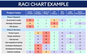 Advanced Excel RACI Matrix Template PMITOOLS