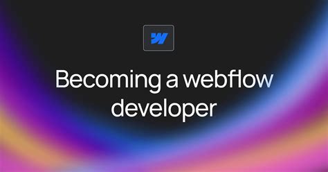 Becoming A Webflow Developer With No Coding Skills