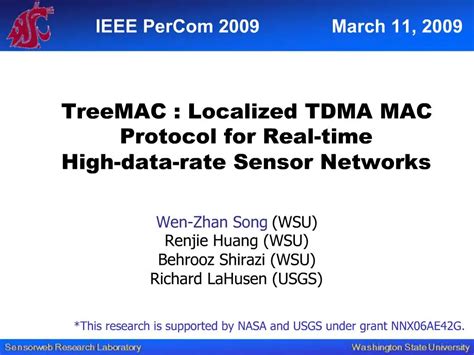 ppt treemac localized tdma mac protocol for real time high data