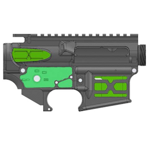 Faxon Firearms X Tra Lite Ar 15 Receiver Set Stripped Upper And Lower