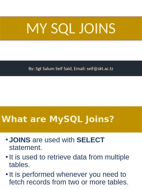Lesson3 Mysql Join 2 Pdf