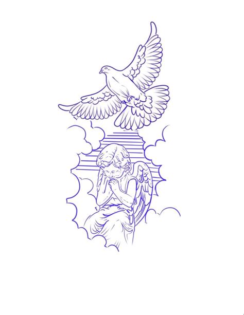Half Sleeve Tattoo Stencils Png Hair Boy Silhouette Minimal Drawings