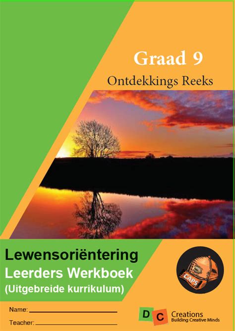 Graad 9 Dc Ontdekkingsreeks Lewensorienteering Leerders Werkboek
