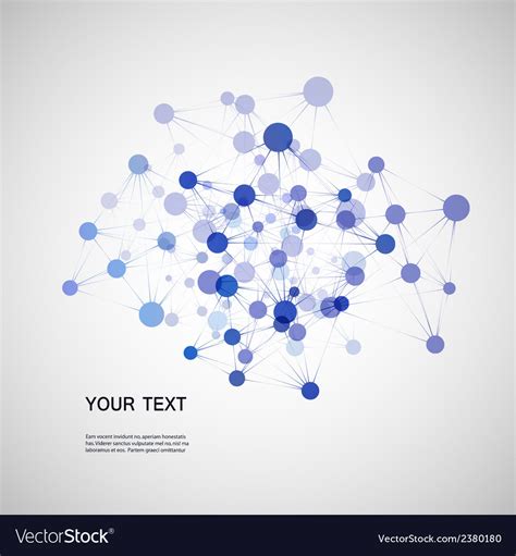 Network Connection And Dna Eps10 Royalty Free Vector Image