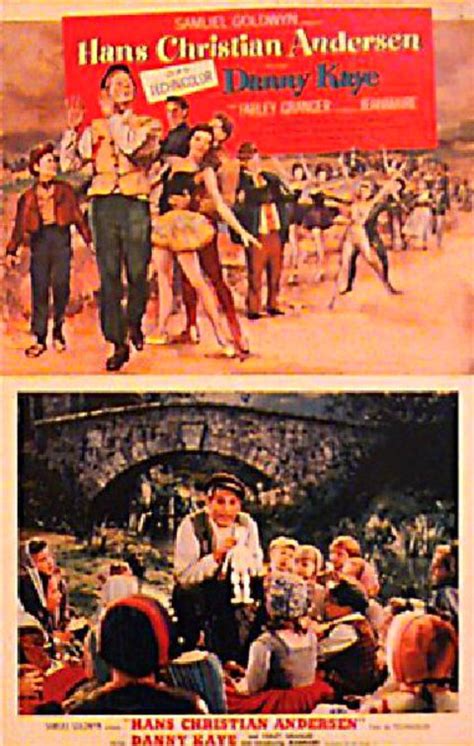 Hans Christian Andersen Original 1952 Us Lobby Card Set Of 6