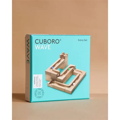 Cuboro Wave Marble Run Extra Set Toys